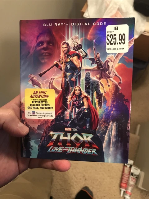 MARVEL THOR LOVE AND THUNDER BLU-RAY + DIGITAL - New Sealed EUR 13,29 - PicClick DE