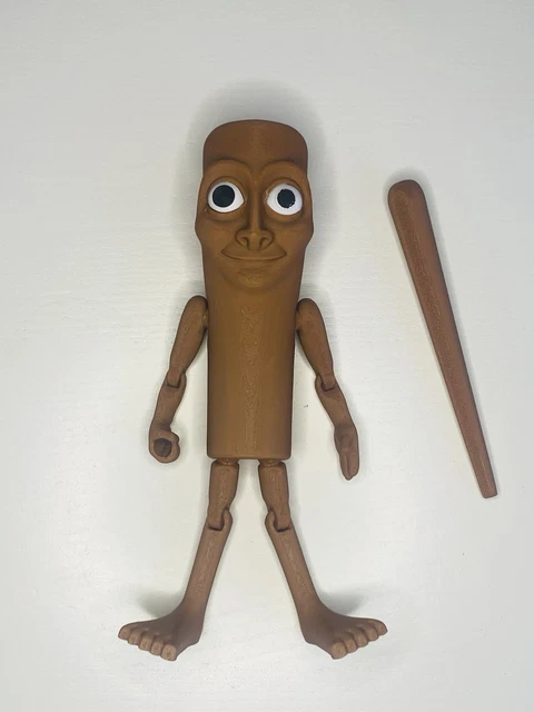 TUNG TUNG TUNG Sahur Figure Italian Brain Rot Toy 3D printed £8.00 - PicClick UK