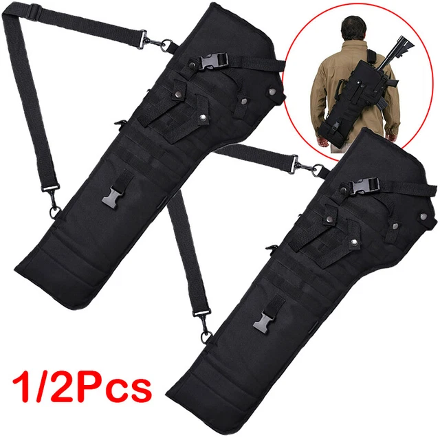 TACTICAL RIFLE SCABBARD Gun Bag Rifle Sling Bag Shotgun case Outdoor ...