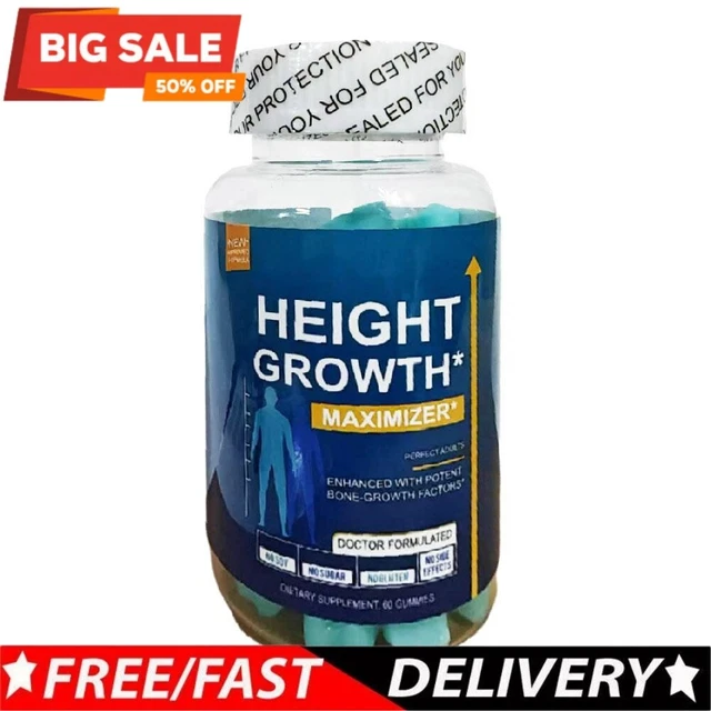 HEIGHT GROWTH GUMMIES For Kids , Teens & Adults | 60 Count☃ £8.20 ...