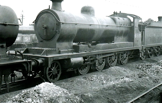 LNER CLASS O4 2-8-0 No 6510 at COLWICK MPD c1932 R/PHOTO EUR 1,16 ...