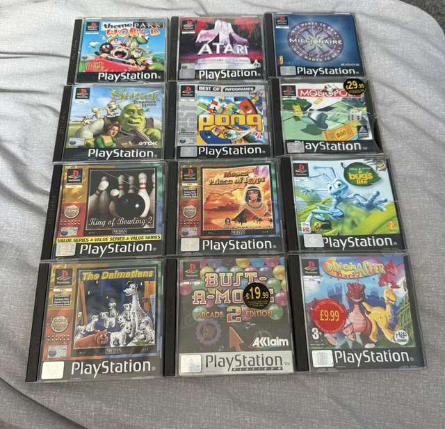 SONY PLAYSTATION 1 Children’s / Family Game Bundle Job Lot 12 Games PS1 ...