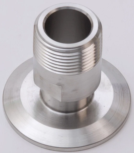 NPT ADAPTER | Tri Clamp 2 inch x MNPT 1 - Sanitary SS304 $28.41 - PicClick