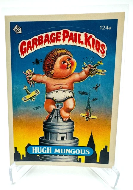 CARTE GARBAGE PAIL Kids GPK First Series 3 OS3 124a Hugh Mungous 1986 Topps EUR 3,31 - PicClick FR