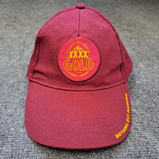 QUEENSLAND MAROONS HAT QLD NRL State of Origin XXXX Gold Cap Beer Rugby ...