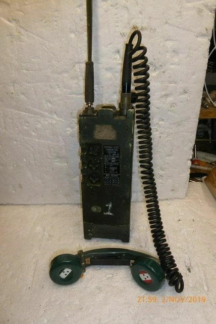 RACAL BBC PRC/RT349.MANPACK. British Army tactical radio. Military ...