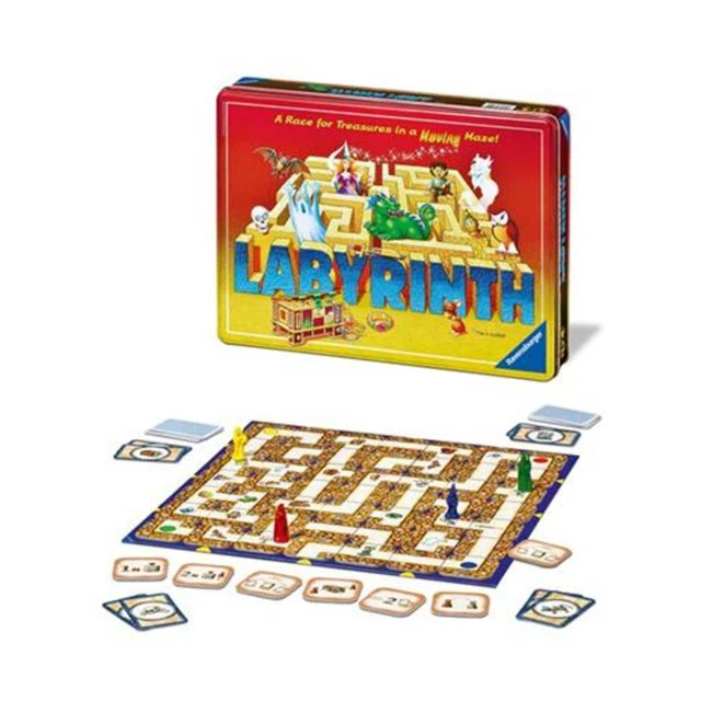 RAVENSBURGER BOARDGAME LABYRINTH (25th Anniversary Tin Ed) Box VG+ £22. ...