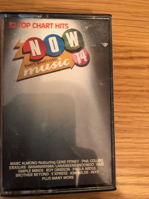 NOW THAT'S WHAT I Call Music 14 - Double Cassette Album £1.00 - PicClick UK