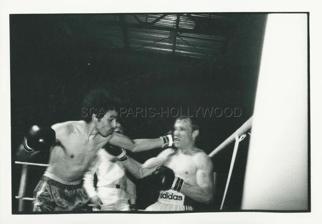 JAMES A. FOX BOXE BOXING 1970s VINTAGE PHOTO ORIGINAL #119 SERIE #16 ...