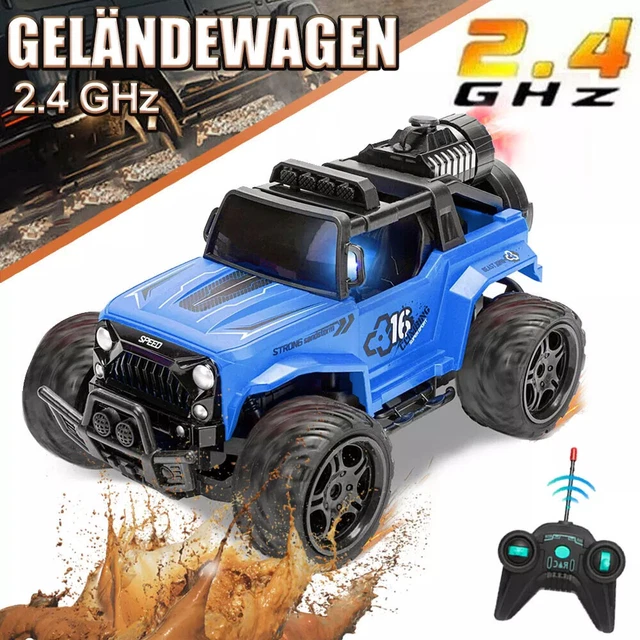 NEW REMOTE CONTROL Car 1:16 Spray Function Red Light Toy Car Gift For ...