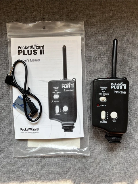 POCKETWIZARD PLUS II Transceiver Pocket Wizard $25.00 - PicClick