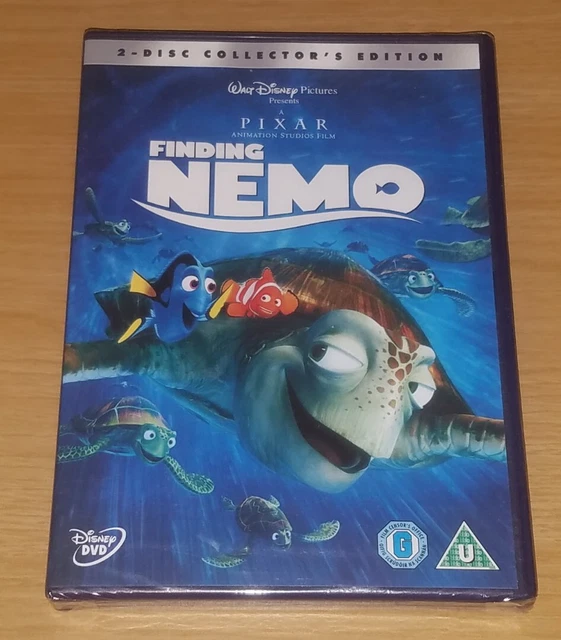FINDING NEMO ( Disney Pixar DVD ) 2 Disc Collector's Edition / New ...