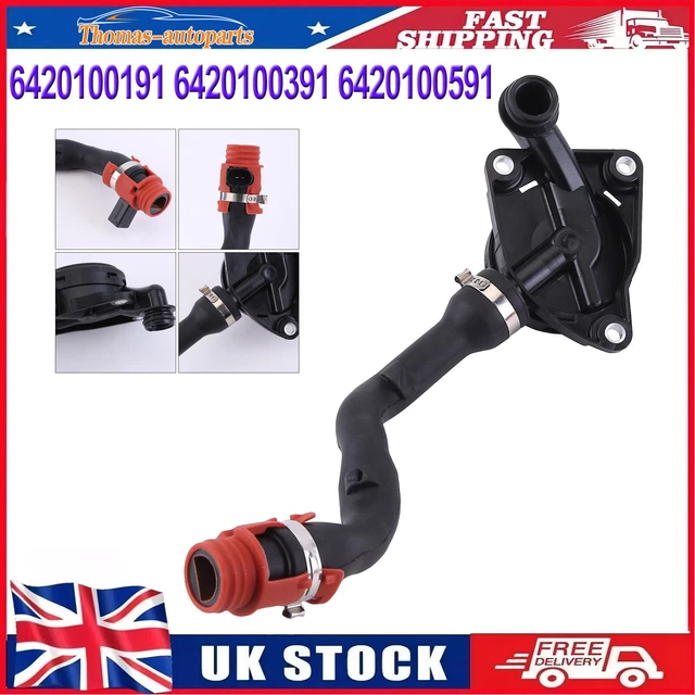 ENGINE OIL SEPARATOR Breather Valve For Mercedes-Benz S-Class W221 V6 ...