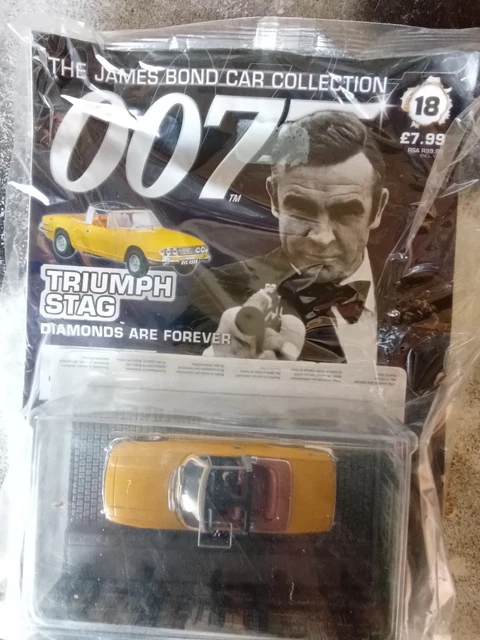 JAMES BOND 007 Car Collection #18 Triumph Stag Mint In Package $20.00 ...
