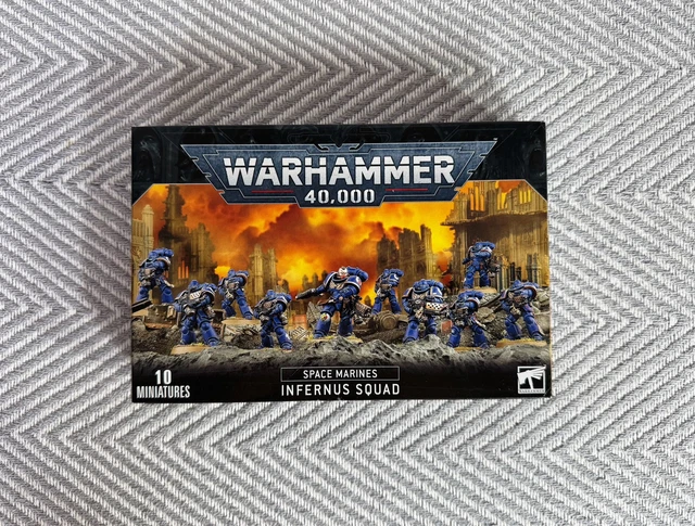 SPACE MARINES INFERNUS Squad Primaris New Warhammer Games Workshop 40K ...