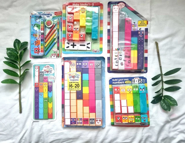 NUMBERBLOCKS LEARNING arithmetic magazines game Stationery Set Maths ...