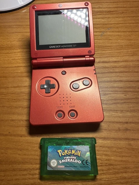 GAME BOY ADVANCE Sp + Pokemon Smeraldo EUR 109,00 - PicClick IT