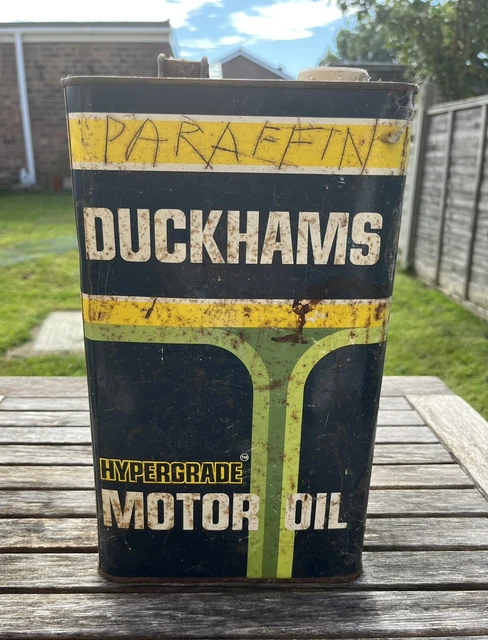 DUCKHAMS OIL 5L Can Hypergrade Motor Oil Vintage Man Cave / Garage ...