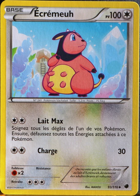CARTE POKÉMON ECRÉMEUH 100 PV 93/116 GLACIATION PLASMA NEUF FR EUR 4,00 ...