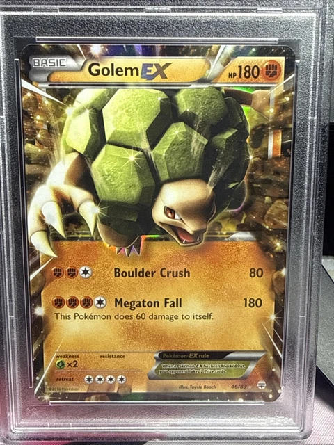 POKÉMON TCG GOLEM EX #46 XY Generations PSA9 £26.92 - PicClick UK