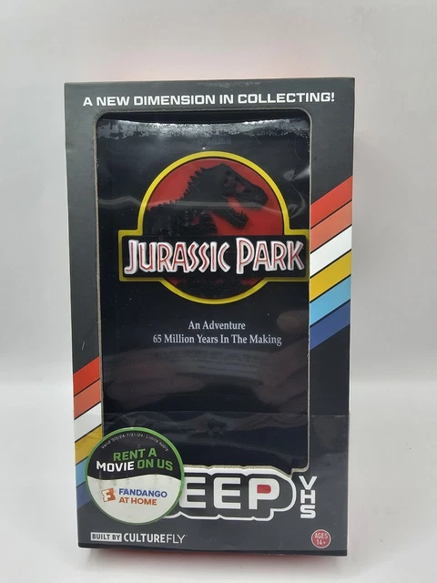 3DEEP VHS STEVEN Spielberg Jurassic Park Culturefly 3D Movie Poster £13 ...