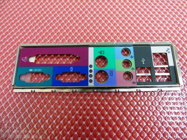 DELL DIMENSION B110 Desktop Tower Motherboard I/O Plate Metal Shield ...