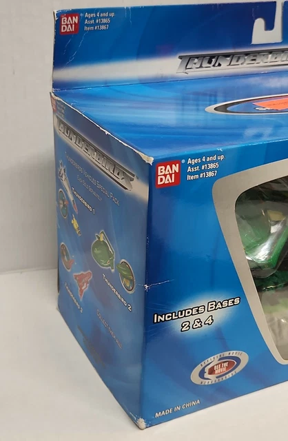 BANDAI THUNDERBIRDS TRACY Island Secret Base Playset Universal Studios ...