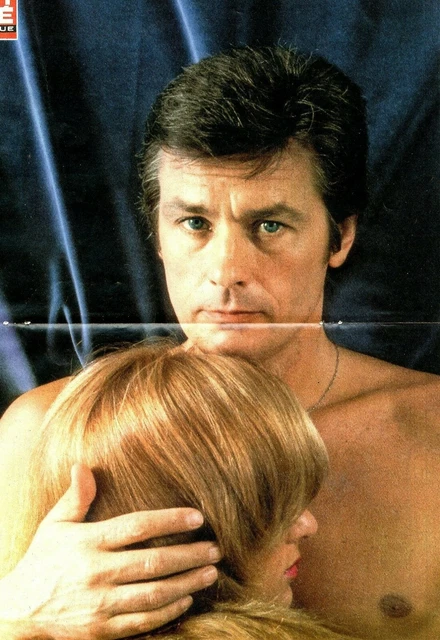 COUPURE DE PRESSE Clipping 1982 Poster Alain Delon par Michel Ginfray 49 x 33 EUR 5,00 - PicClick DE