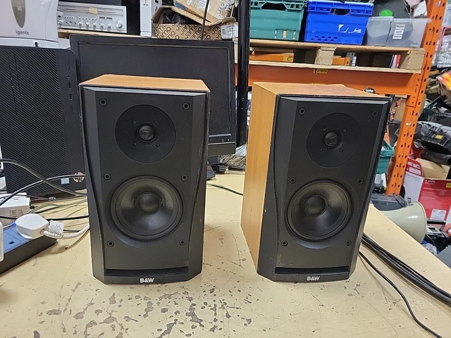 BOWERS & WILKINS B&W DM302 Prism System Bookshelf Loud Speakers £99.99 ...