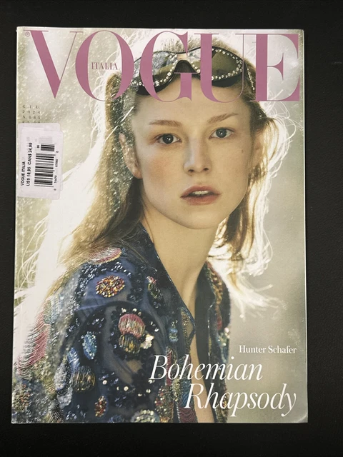 VOGUE ITALIA MAGAZINE June 2024 Hunter Schafer Issue 885 Bohemian ...