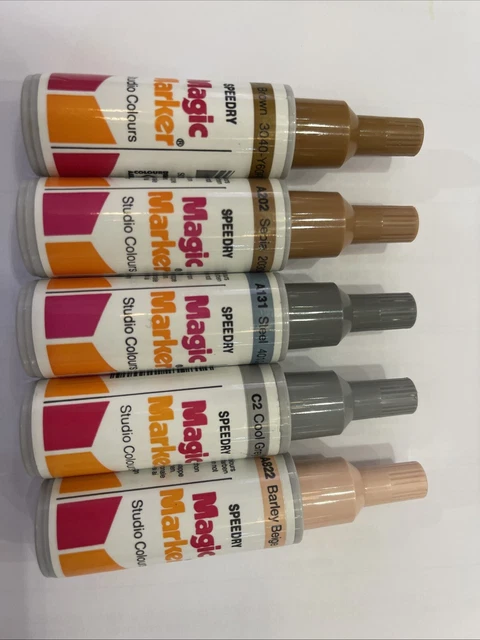 MAGIC MARKER SPEEDRY Royal Sovereign - Copic Sharpie Pentel - 5 Pens £4 ...