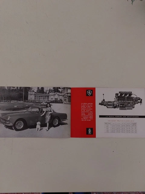 FERRARI 250 GRANTURISMO Brochure EUR 190,00 - PicClick IT