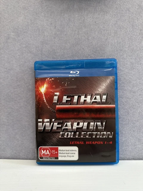 LETHAL WEAPON COLLECTION (Lethal Weapon 1-4) Blu-ray Box Set - Like NEW ...