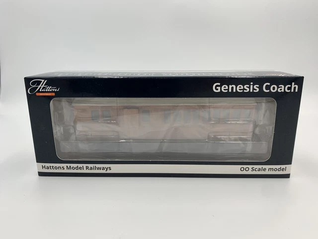 HATTONS H4-6BT-201AL GENESIS 6 Wheel Brake 3Rd Coach 135 Gnr Teak With ...