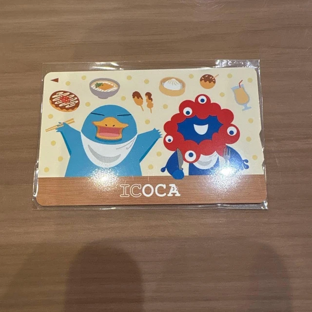 EXPO 2025 OSAKA ICOCA Transportation IC Card JR ICOchan MYAKU-MYAKU ...