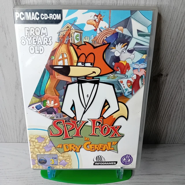 SPY FOX IN Dry Cereal Pc Cd Rom Game - Rare Retro Gaming Infrogrames £ ...