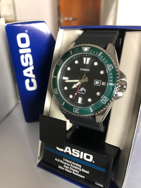 CASIO MDV 106“DURO” marlin ghiera verde EUR 100,00 - PicClick IT