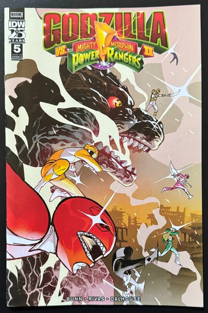 GODZILLA VS. MIGHTY Morphin' Power Rangers Ii #5 - Cover A - Idw / Boom ...