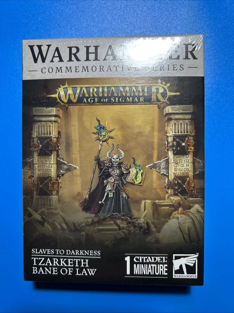 WARHAMMER ÂGE OF Sigmar Slaves To Darkness Tzarketh Bane Of Law ...