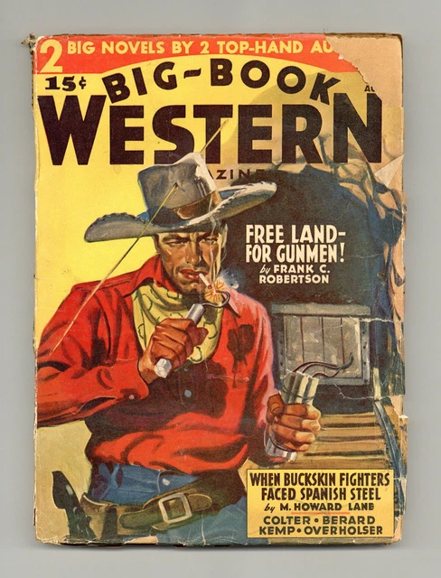 BIG BOOK WESTERN Magazine Big-Book Western Pulp Vol. 11 #2 GD- 1.8 1942 ...