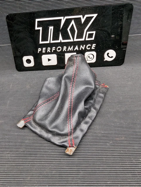 HONDA INTEGRA TYPE R DC2 Red Stitch Shift Boot Gaitor ITR JDM UKDM USDM ...