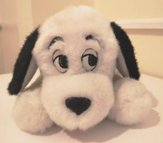 DISNEYLAND PARIS PATCH 101 Dalmatians Puppy Dog Soft Toy Plush Teddy ...