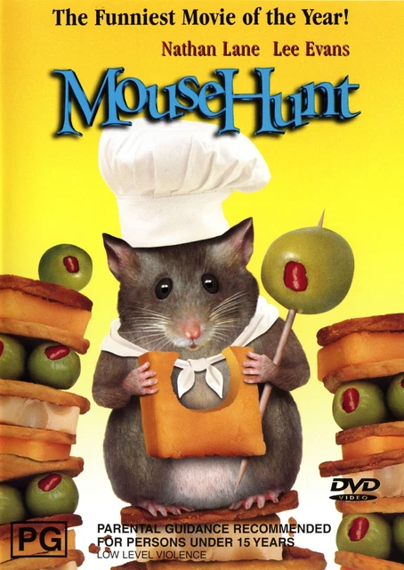 DREAMWORKS MOUSE HUNT Nathan Lane & Lee Evans 2006 DVD Video Movie PAL ...