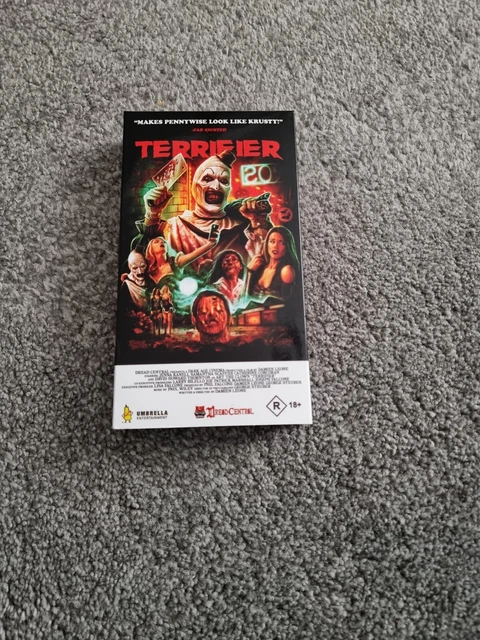 TERRIFER (VHS) - Very Rare, Limited Edition £75.00 - PicClick UK