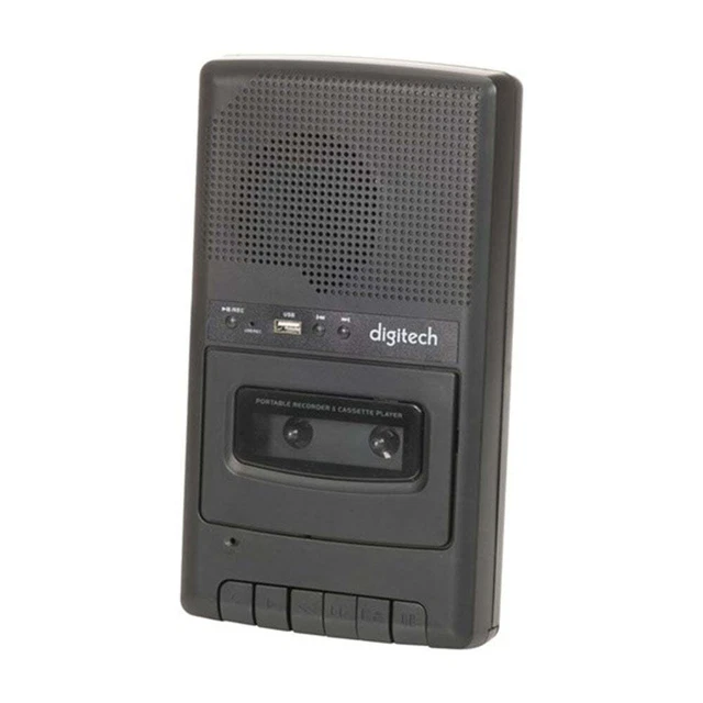 DIGITECH QUALITY CLASSIC Shoebox Cassette Player and Recorder Battery ...