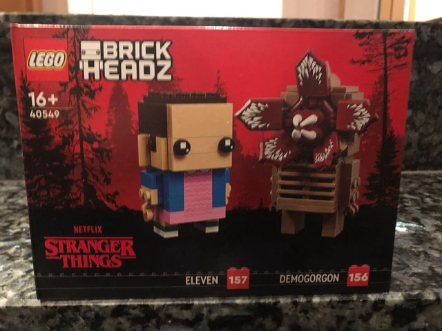 LEGO® 40549 STRANGER THINGS Brickheadz demogorgone & elfi _NUOVO ...