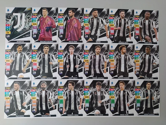 PANINI CALCIATORI ADRENALYN 2024-25 2025 Juventus Squadra Completa 18 Card EUR 15,00 - PicClick IT