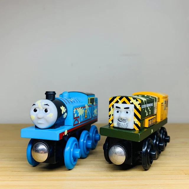 CHEESE COVERED THOMAS & Iron Arry - Thomas & Friends Wooden Railway ...
