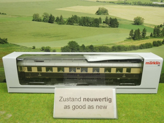 MÄRKLIN 41928-04 H0 Schnellzugwagen Rheingold 2 Kl OVP TOP (XM) D0384 ...