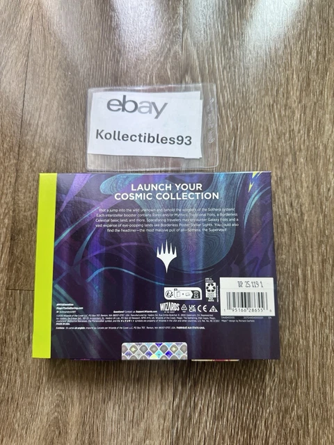 MAGIC THE GATHERING Edge of Eternities Collector Omega Box IN HAND $46. ...
